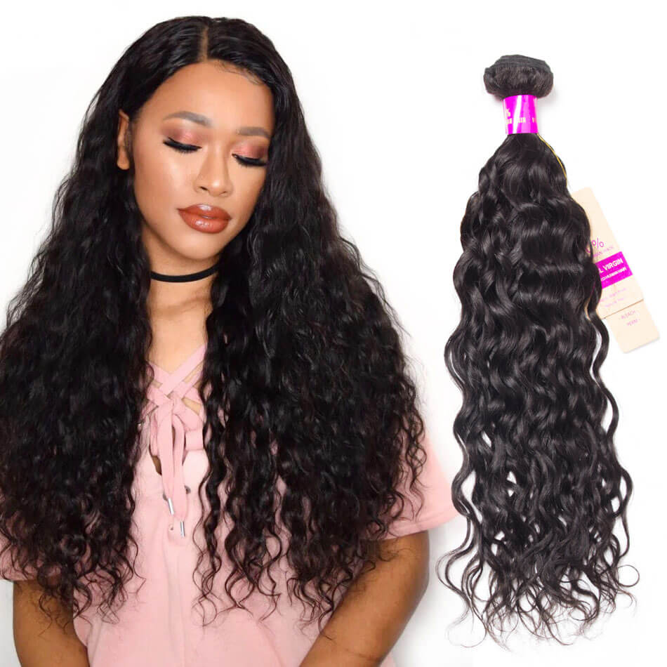 Wet And Wavy Human Hair Weave Bundles | Water Wave 3 Bundles - StarShow ...